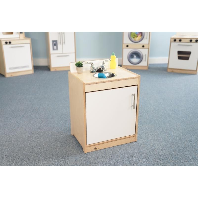 Contemporary Sink - White - WB7430 – Monkey Bunks