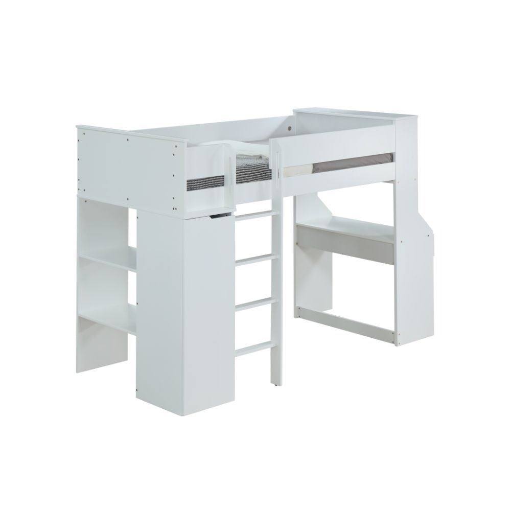 ACME Ragna Loft Bed | Loft Bed with Desk, Storage and Wardrobe – Monkey Bunks