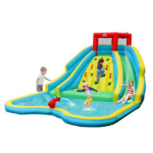 Double-Side Inflatable Slide & Climber No Blower – Monkey Bunks