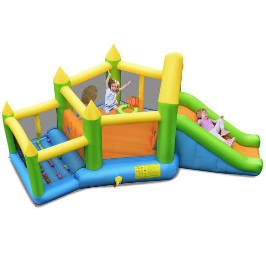 Inflatable Ball Game Bounce House Without Blower – Monkey Bunks