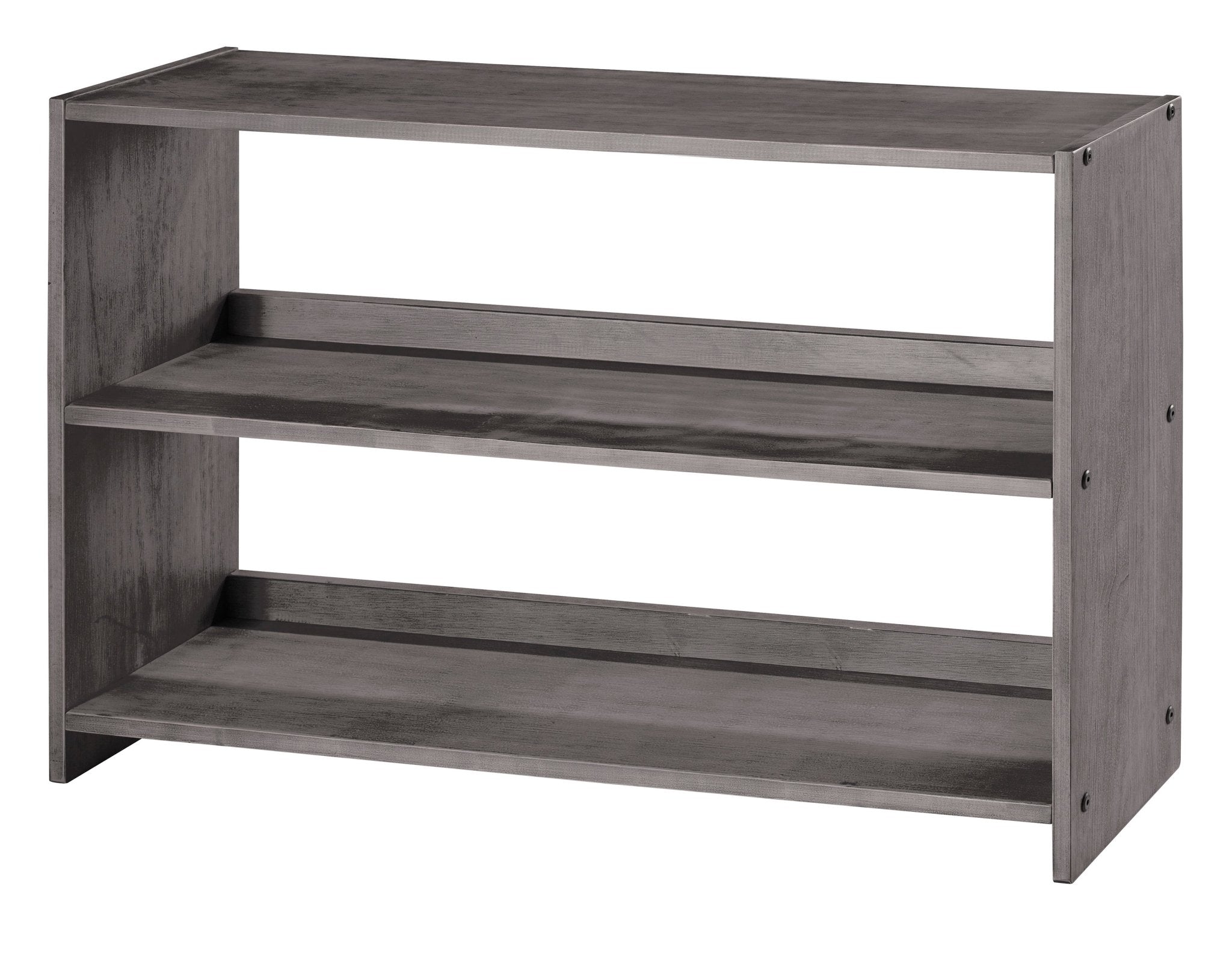Donco Louver Low Loft Bookcase – Monkey Bunks