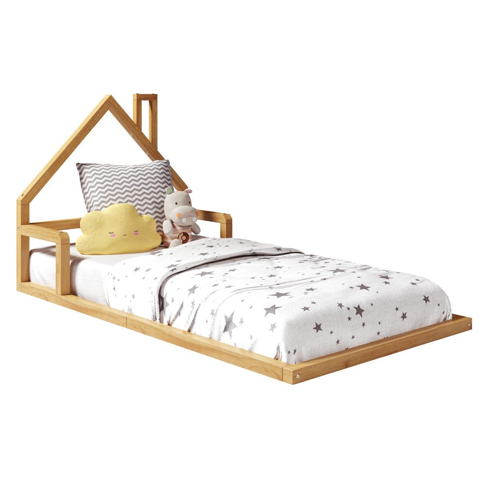 Casita House Floor Bed - Twin – Monkey Bunks
