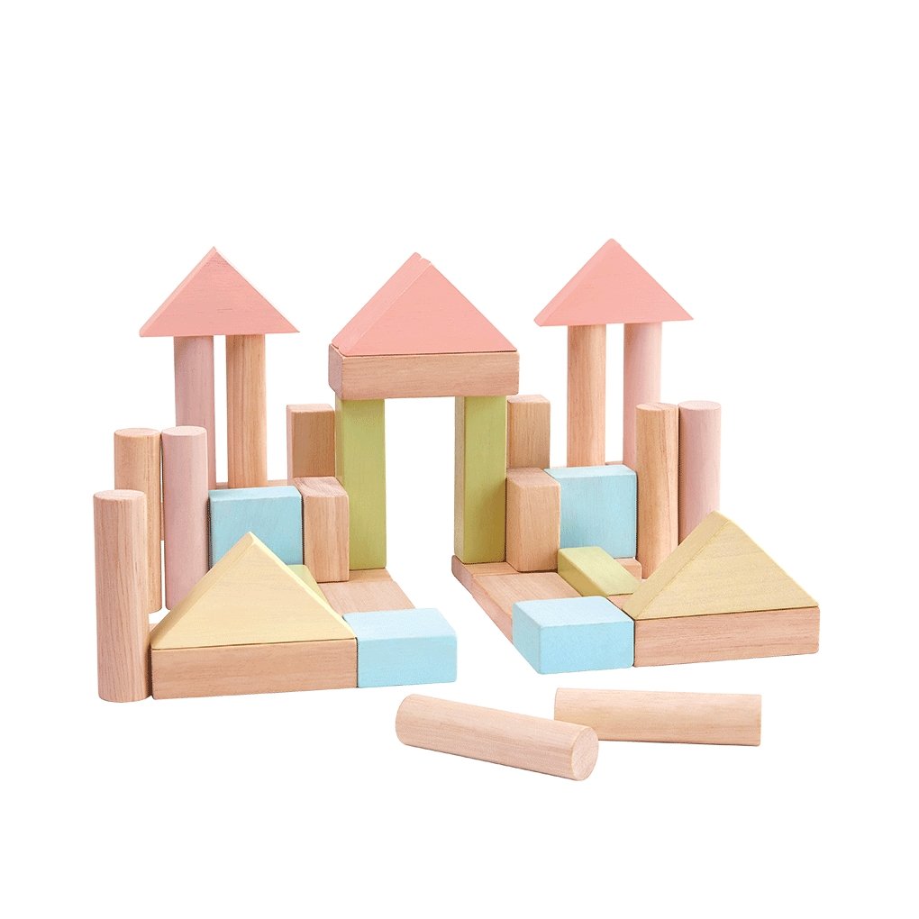 40 Unit Blocks - Pastel Series – Monkey Bunks