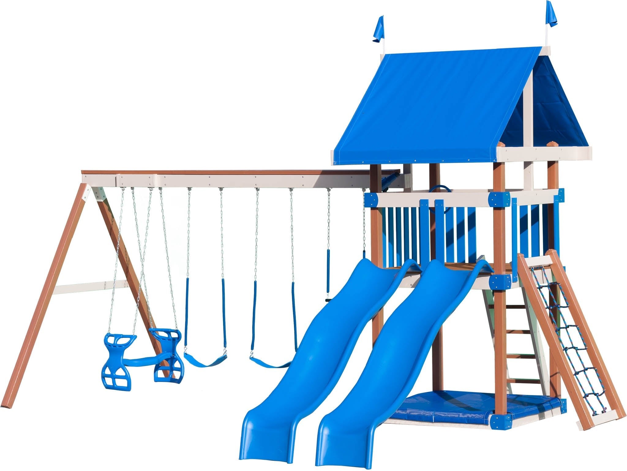 Classic Comfort Swing Set – Monkey Bunks