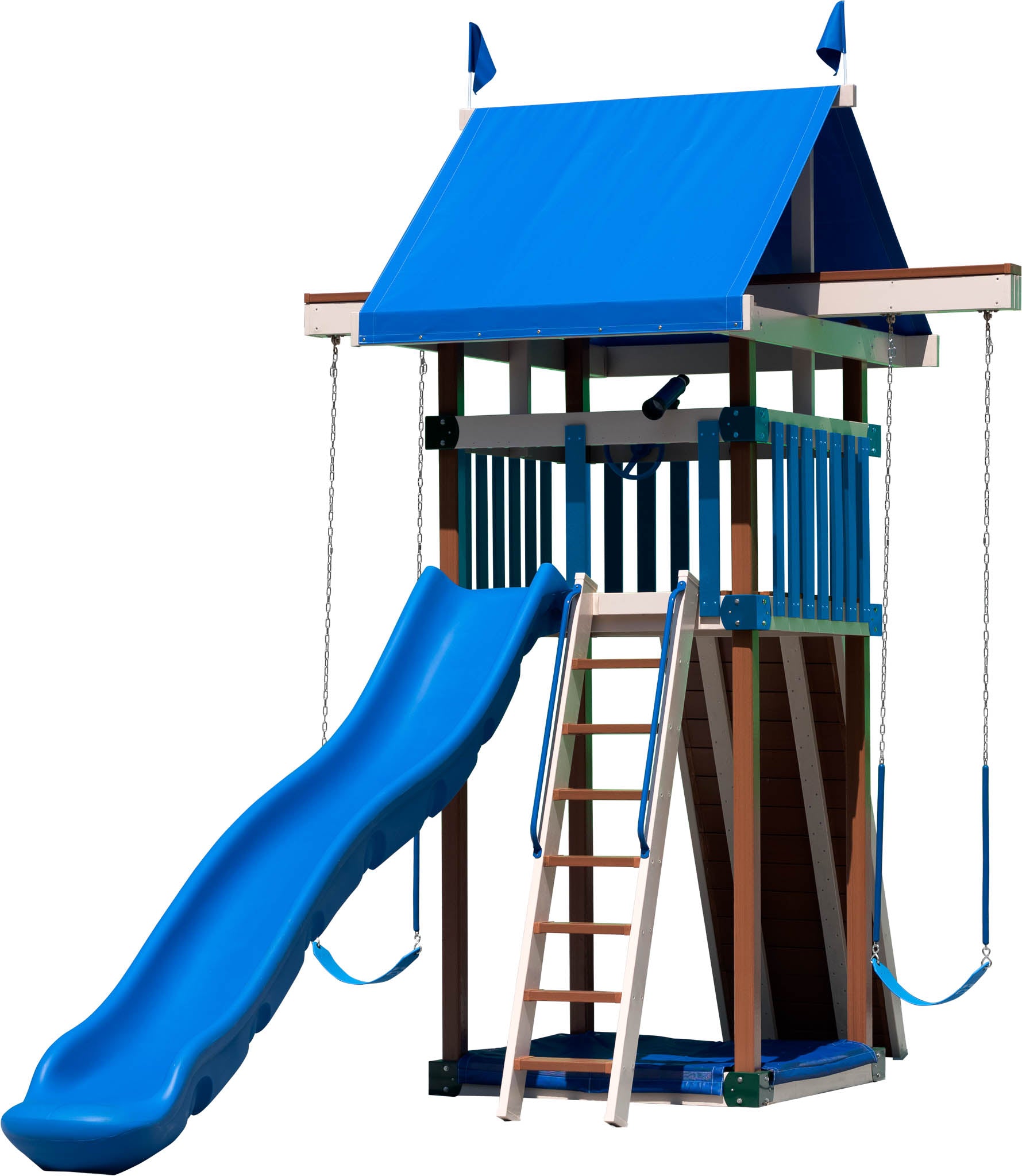 Extreme Space Saver Swing Set – Monkey Bunks