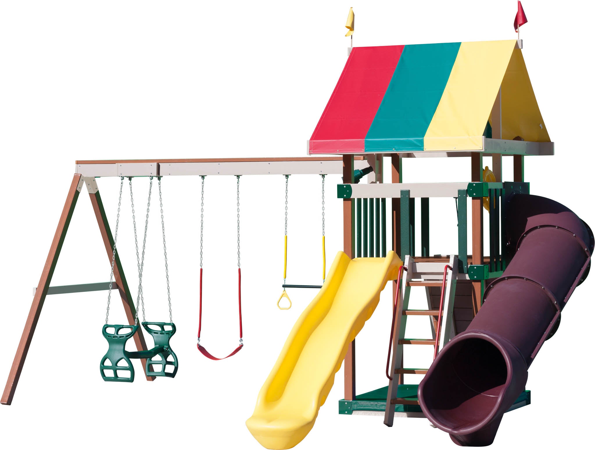 Royal Fort Swing Set – Monkey Bunks