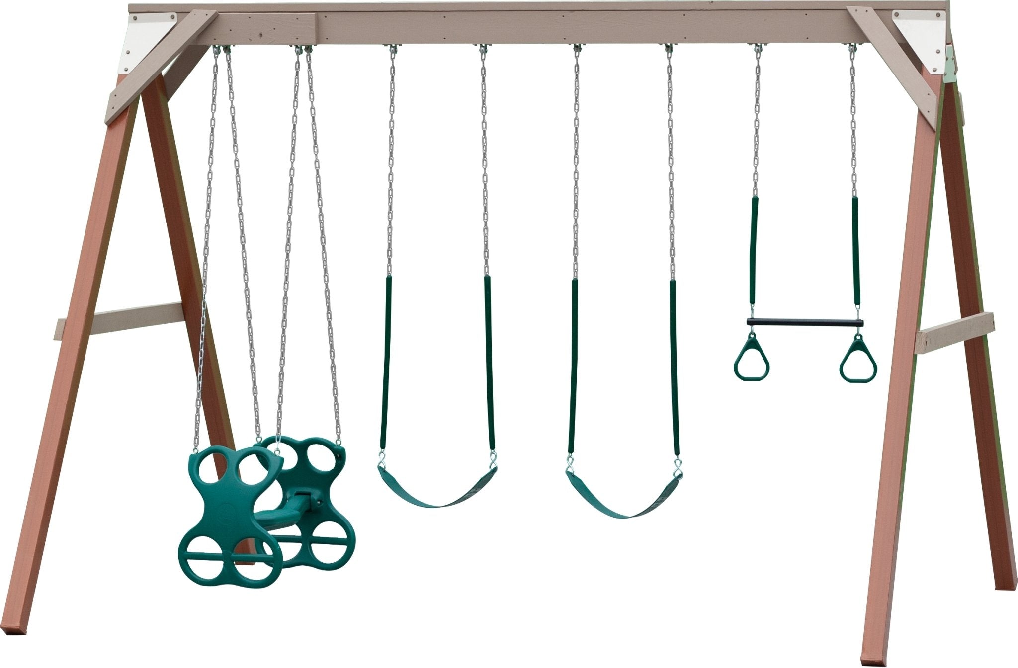 Summer Playtime Swing Set – Monkey Bunks