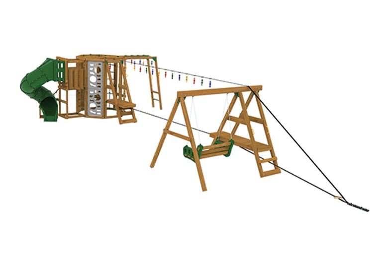 Ninja Power Tower Gold Playset – Monkey Bunks