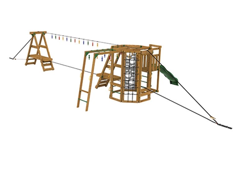 Ninja Power Tower Silver Playset – Monkey Bunks