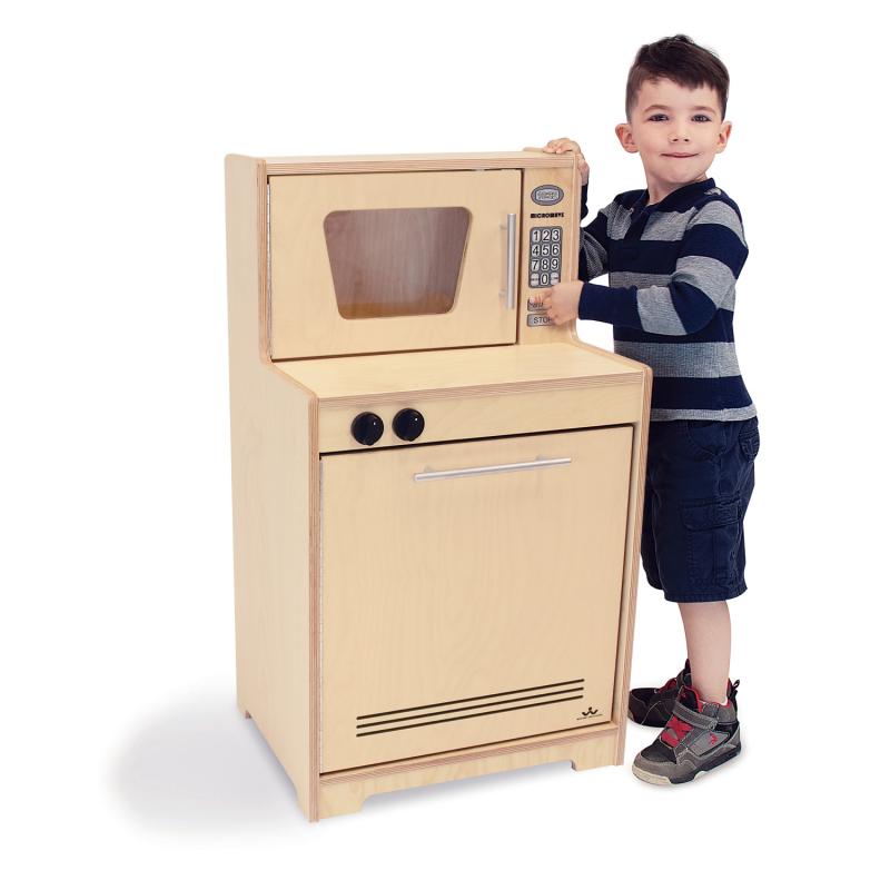 Pretend Play Microwave And Dishwasher: Natural – Monkey Bunks