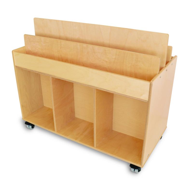 Mobile Book Storage Island – Monkey Bunks