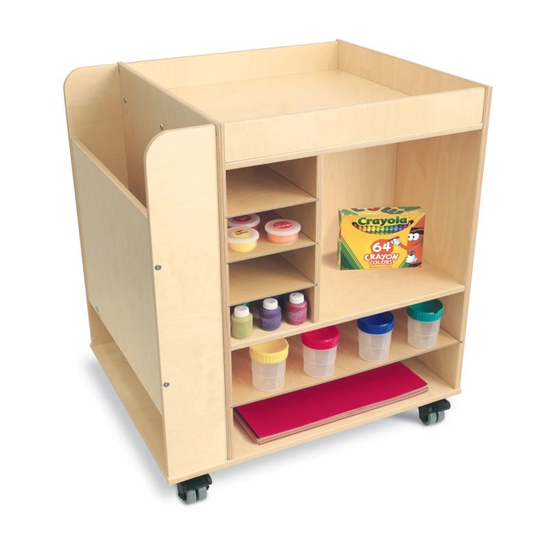 Rolling Art Cart – Monkey Bunks