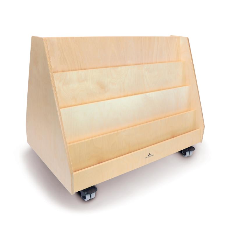 Two-Sided Mobile Book Display – Monkey Bunks