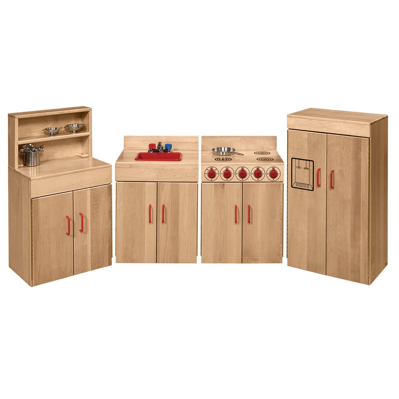 Set of (4) Maple Appliances – Monkey Bunks