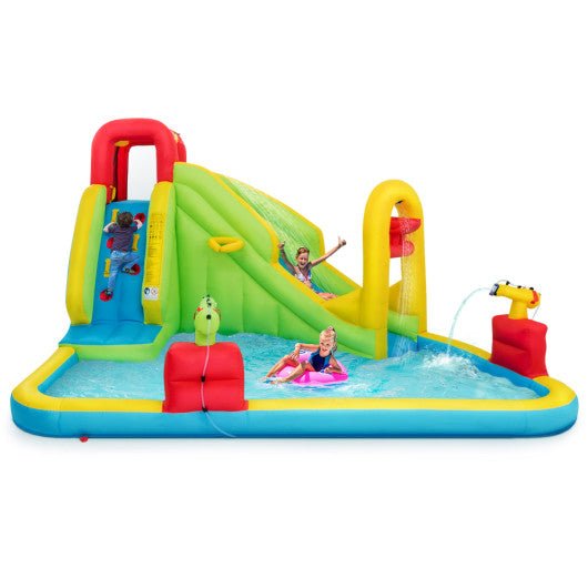 Inflatable Splash Jump Slide Water Bounce without Blower – Monkey Bunks