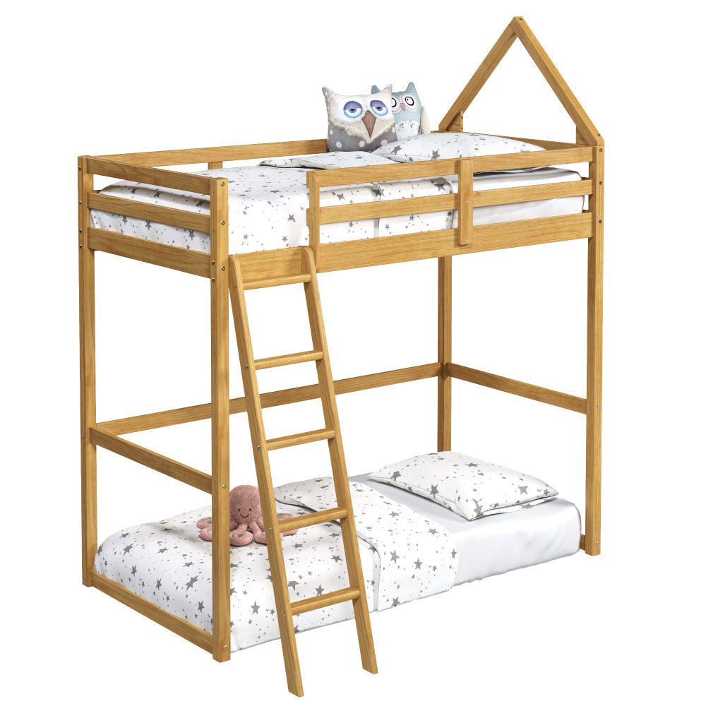 Revolutionary Casita Loft Bed Twin Over Twin | "Non-Toxic Materials – Monkey Bunks