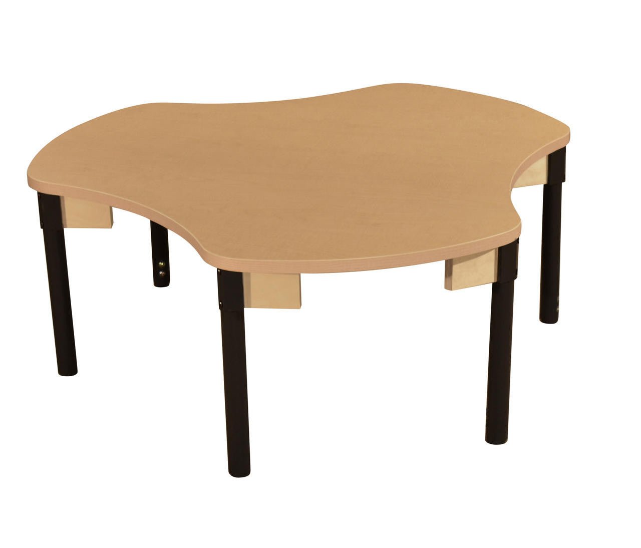 Synergy Union 44" x 48" High Pressure Laminate Group Table with Adjust ...